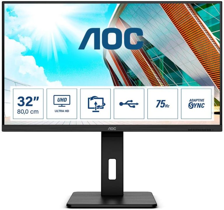 AOC U32P2 Review – 32-Inch 4K VA Monitor For Productivity and Entertainment