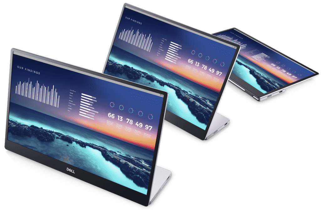 Dell’s New Monitors for Productivity at Home, in the Office, or on the Go