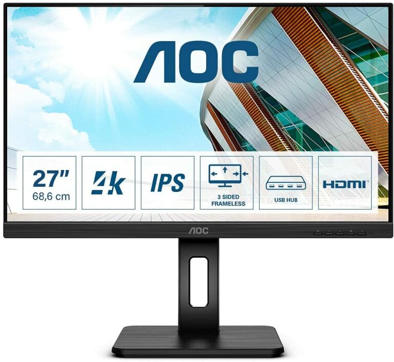 AOC U27P2 Review – Affordable 27-Inch 4K IPS Monitor for Home and Office