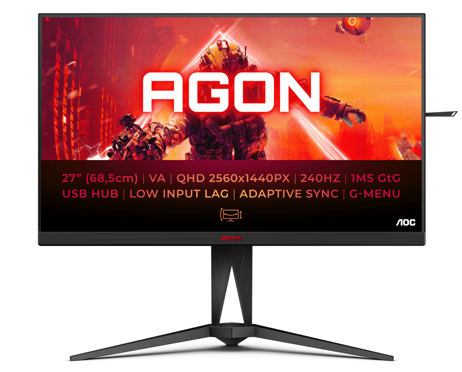 AOC’s Latest 240Hz AGON Gaming Monitors – AGON AG275QZ and AGON ...