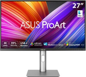 Asus ProArt PA279CRV – 4K HDR Prosumer Monitor with USB-C – Editor’s Choice