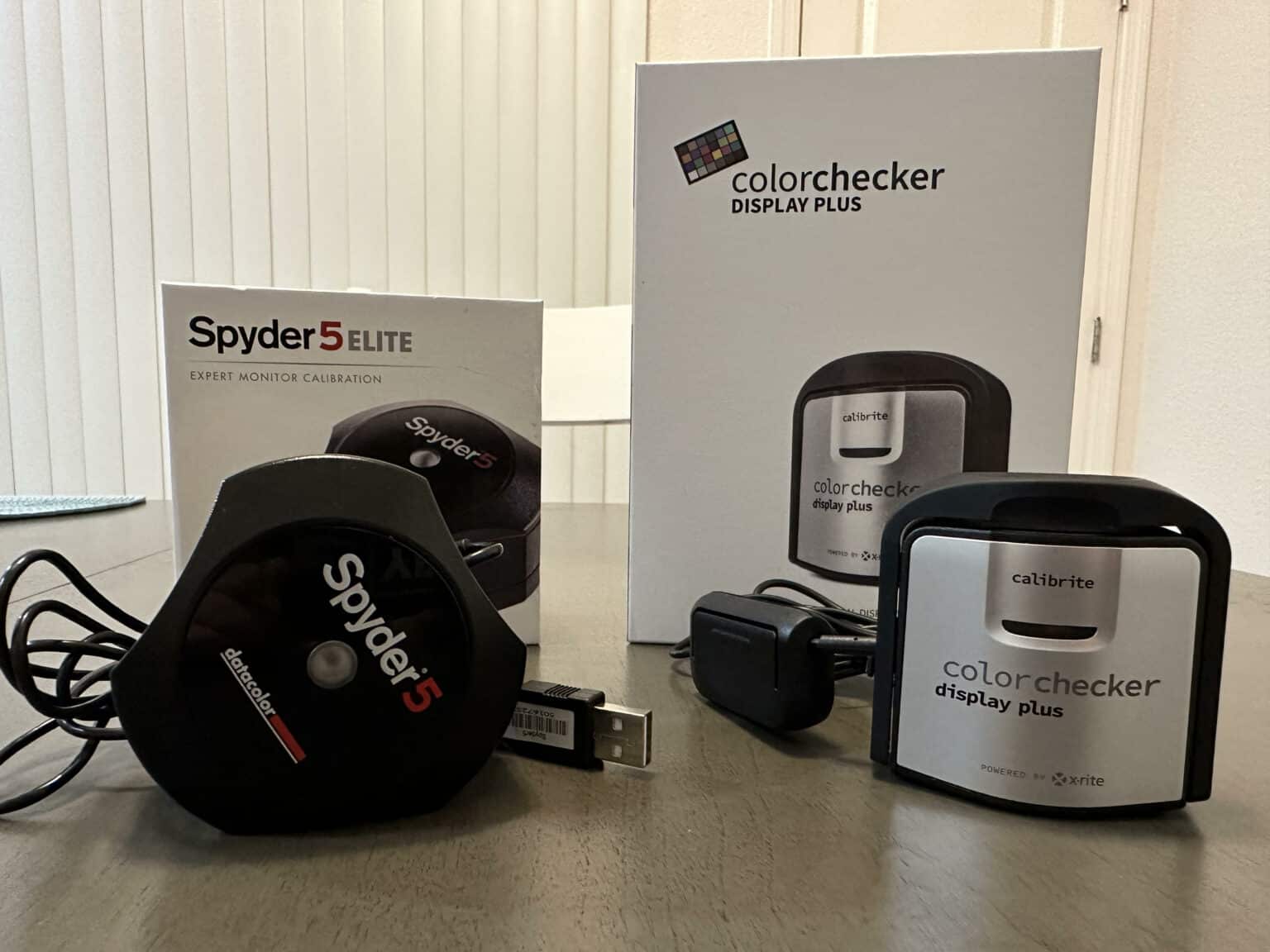 Spyder 5 Elite vs Calibrite ColorChecker Display Plus Colorimeters ...