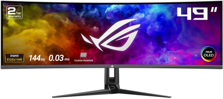 Asus ROG Swift OLED PG49WCD Review – 144Hz QDHD Super Ultrawide OLED ...