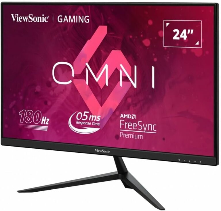 ViewSonic Omni VX2428 Review – Cheapest 180Hz Gaming Monitor – Recommended