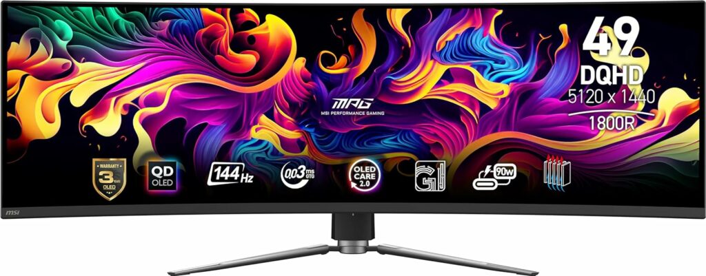 MSI MPG 491CQP Review – Premium 49-Inch DQHDOLED Gaming Monitor with ...
