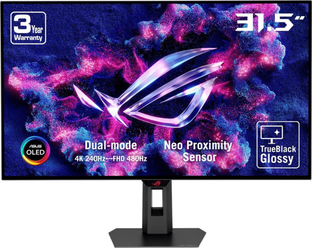 Asus ROG Strix XG32UCWMG Review – Premium Dual Resolution OLED Monitor